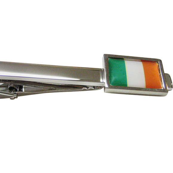 Kiola Designs | Accessories | Bordered Irish Ireland Flag Square Tie ...